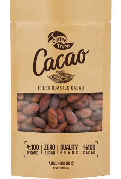 Coffeetropic Kakao Çekirdekleri 200 gr Coffeetropic Kakao Çekirdekleri 200 gr