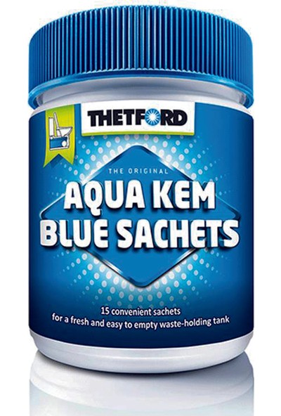 Thetford Aqua Kem Blue Atık Su Parçalayıcı Mavi Toz Thetford Aqua Kem Blue Atık Su Parçalayıcı Mavi Toz