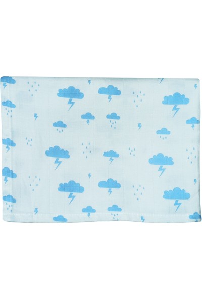 Ephemeris %100 Pamuk 100x130cm Müslin Bebek Örtüsü - Bulut Ephemeris %100 Pamuk 100x130cm Müslin Bebek Örtüsü - Bulut