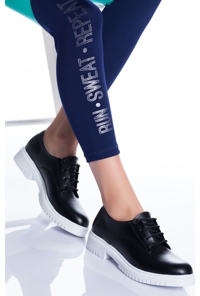 Ayakkabı Frekansı Ramona Ayakkabı Siyah Cilt