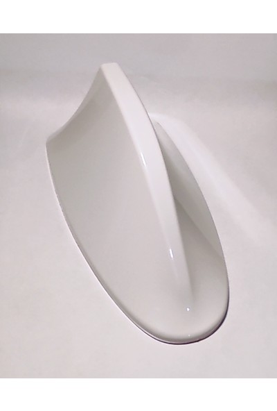 Zendar Balık Sırtı Yapıştırma Süs Anten Süs Jaws Beyaz YES056B Zendar Balık Sırtı Yapıştırma Süs Anten Süs Jaws Beyaz YES056B