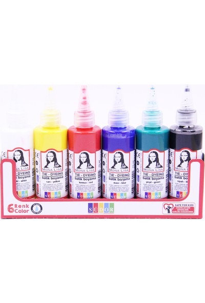 Südor Monalisa Batik Boyama Seti 6X70 ml Set