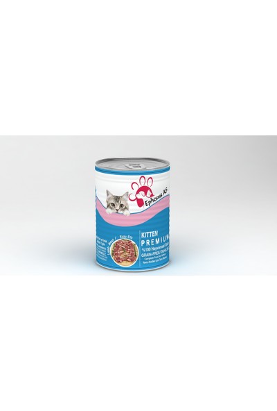Ephesus As Premium Kuzu Etli Yavru Kedi Konserve Mama 415gr x 24 Ephesus As Premium Kuzu Etli Yavru Kedi Konserve Mama 415gr x 24