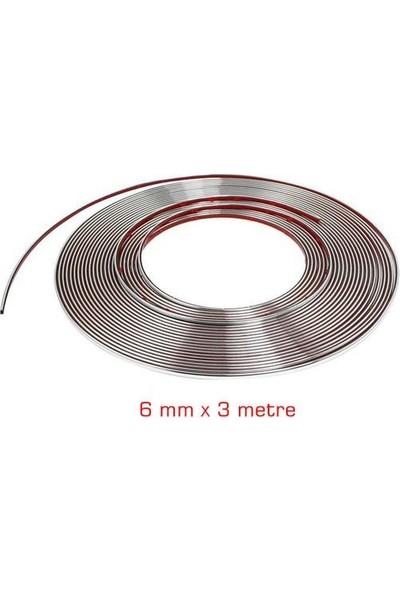 Tvet 6 mm Nikelajlı Çıta 3 m Tvet 6 mm Nikelajlı Çıta 3 m