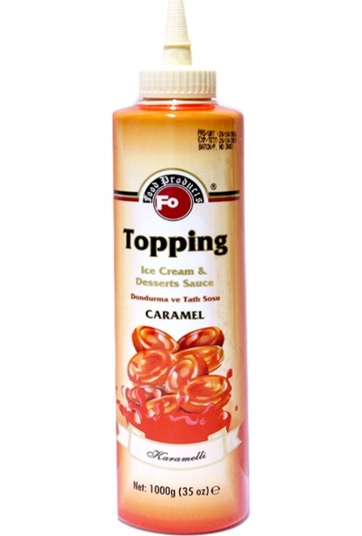 Fo Karamel Topping Sos 1 kg Fo Karamel Topping Sos 1 kg