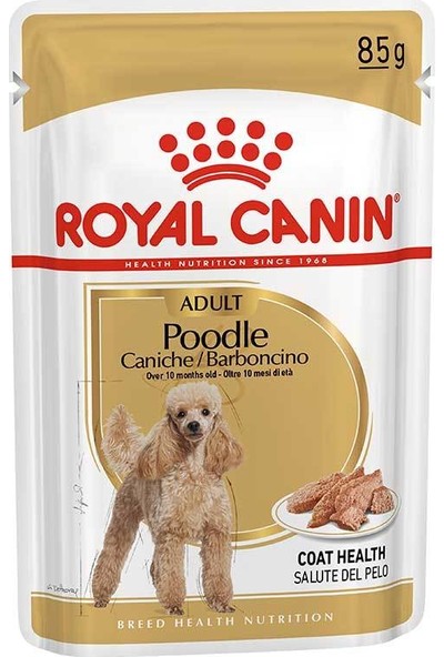 Royal Canin Poodle Yetişkin Pouch Yaş Köpek Maması 85 gr Royal Canin Poodle Yetişkin Pouch Yaş Köpek Maması 85 gr