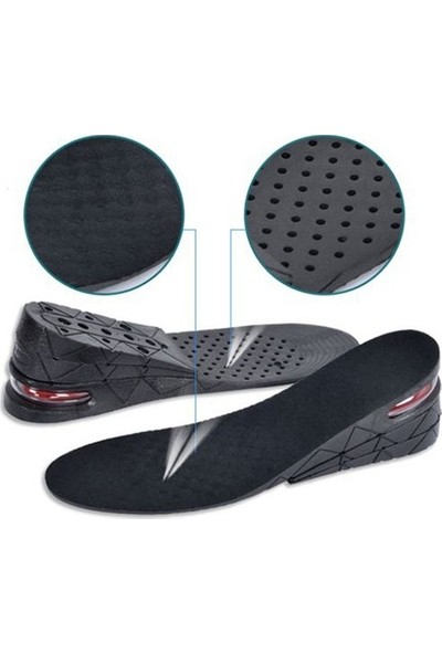 Matesstore Hava Yastıklı 7 cm Tam Boy Tabanlık Gizli Topuk Uzatıcı