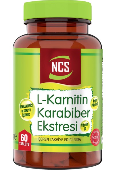 Ncs Karabiber Extreli L-Carnitine 60 Tablet