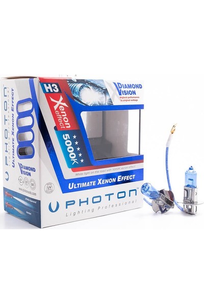 Photon H3 Beyaz Işık 12V Photon H3 Beyaz Işık 12V