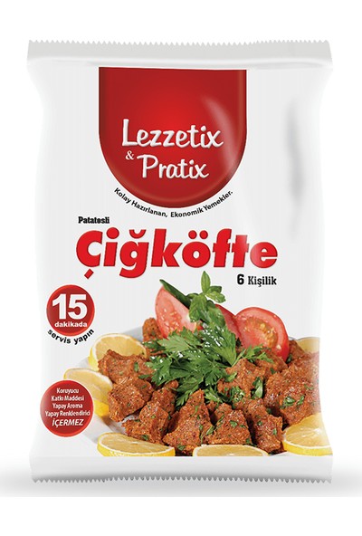 DANEDEN Lezzetix Pratix Etsix Çiğ Köfte Harcı 430 gr DANEDEN Lezzetix Pratix Etsix Çiğ Köfte Harcı 430 gr