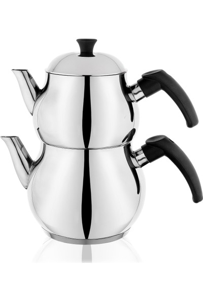 Schafer 4 Prç. Base Çelik Çaydanlık Takımı