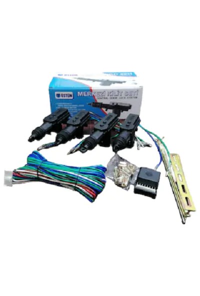ÜSTÜN MARKA MERKEZİ KİLİT SETİ 12 VOLT TAM TESİSAT (KUMANDASIZ) ÜSTÜN MARKA MERKEZİ KİLİT SETİ 12 VOLT TAM TESİSAT (KUMANDASIZ)