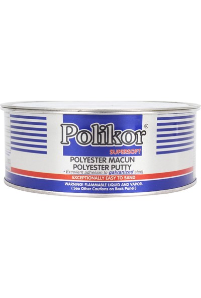 Polikor Süper Soft Çelik Macun 0,800 Gr.