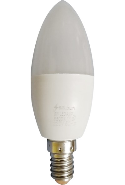 Seldur 5W Mum Buji E14 LED Ampul Beyaz Işık Seldur 5W Mum Buji E14 LED Ampul Beyaz Işık