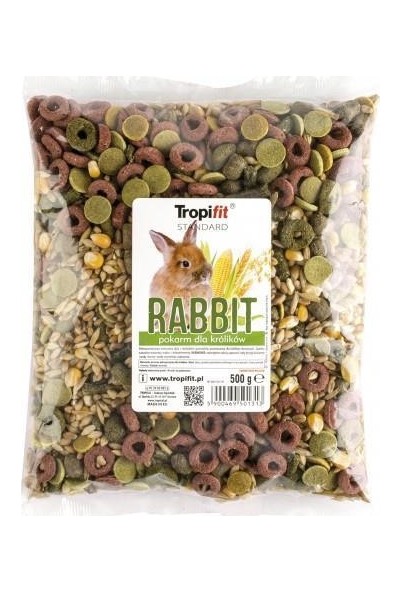 Tropifit Standart Tavşan Yemi 500 gr