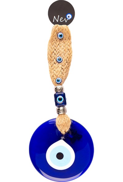 Nev Geniş Keten Ipli Duvar Süsü 13 Cm.çap