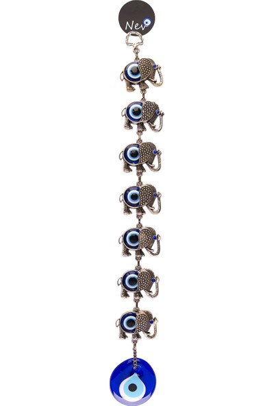 Nev Metal Fil Duvar Süsü 7'li Tek Renk