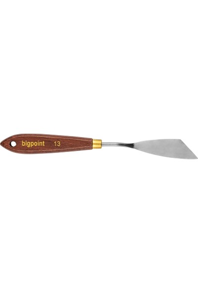 Bigpoint Metal Spatula Painting Knife No: 13 Bigpoint Metal Spatula Painting Knife No: 13