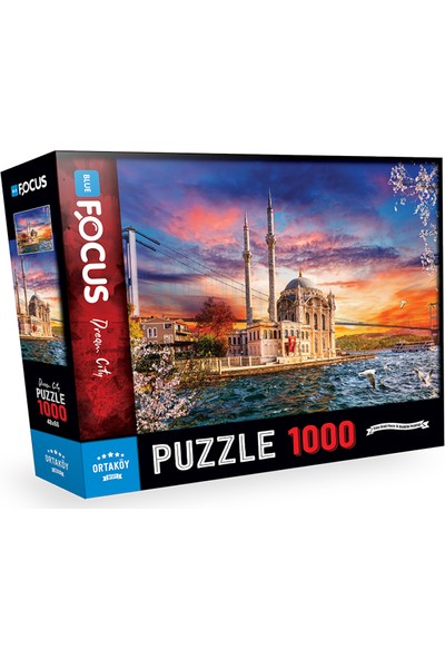 Blue Focus 1000 Parça Puzzle - Ortaköy