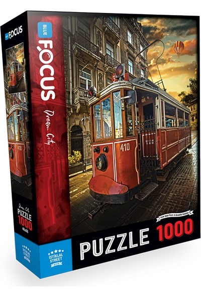 Blue Focus 1000 Parça Puzzle - İstiklal Caddesi Blue Focus 1000 Parça Puzzle - İstiklal Caddesi