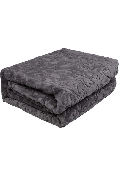 Aksu Damla Embos Tek Kişilik Battaniye | Gri Aksu Damla Embos Tek Kişilik Battaniye | Gri