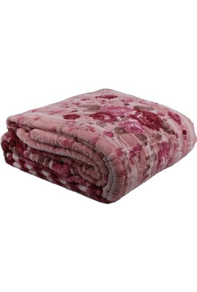 Aksu Desenli Battaniye Çift Kişilik