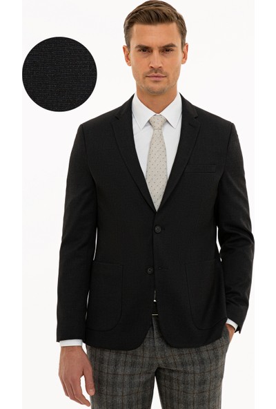 Pierre Cardin Siyah Slim Fit Ceket 50230071-VR046