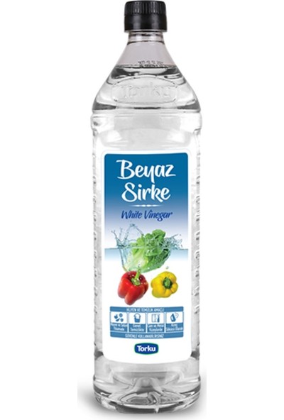 Torku Beyaz Sirke 1 Lt Pet Şişe Torku Beyaz Sirke 1 Lt Pet Şişe