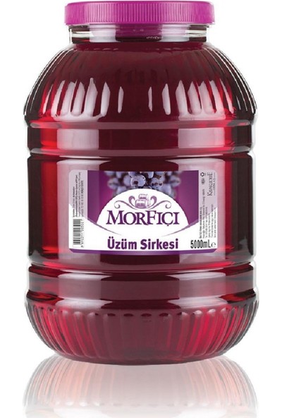 Mor Fıçı Üzüm Sirkesi 5 Lt