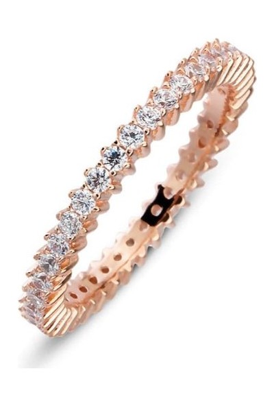 Candie Silver Tek Sıra Tamtur Gümüş Kadın Yüzük Candie Silver Tek Sıra Tamtur Gümüş Kadın Yüzük