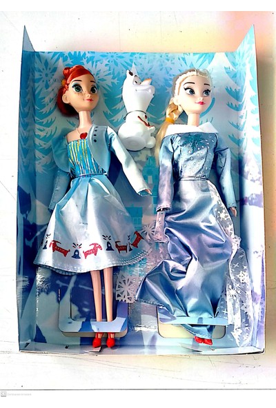 Duru Toys Frozen Elsa Anna Olaflı 2li Sesli Oyuncak Bebek Figürleri Duru Toys Frozen Elsa Anna Olaflı 2li Sesli Oyuncak Bebek Figürleri