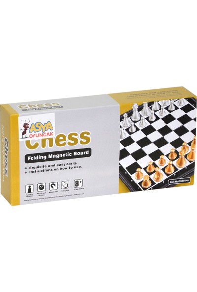Asya Oyuncak Manyetik Satranç