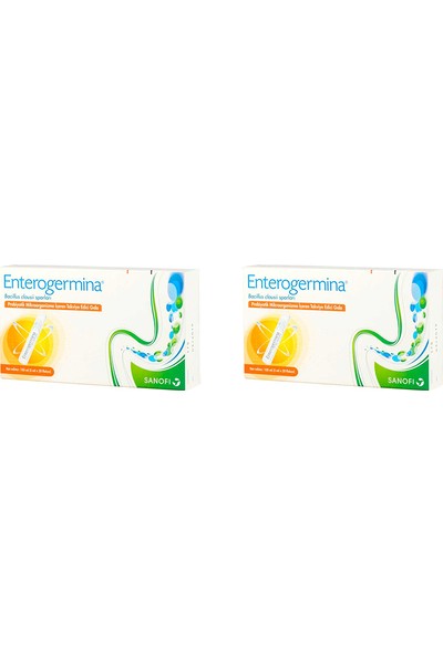 Enterogermina Yetişkin Takviye Edici Gıda 100 ml - 5 ml x 20 Flakon 2 Adet Enterogermina Yetişkin Takviye Edici Gıda 100 ml - 5 ml x 20 Flakon 2 Adet