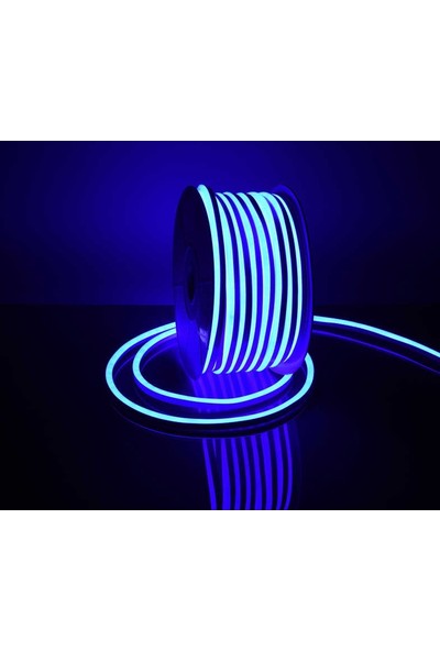 Yuled 220 Volt Esnek Neon Hortum Şerit LED Işık Aydınlatma Tak Çalıştr 10 mt Mavi Yuled 220 Volt Esnek Neon Hortum Şerit LED Işık Aydınlatma Tak Çalıştr 10 mt Mavi