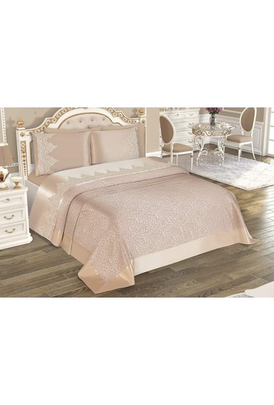 Azra Fransız Dantelli Pike Takımı