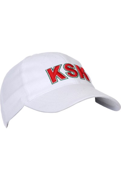 Sportive Karşıyaka Unisex Beyaz Basketbol Şapka TKY100146-BYZ