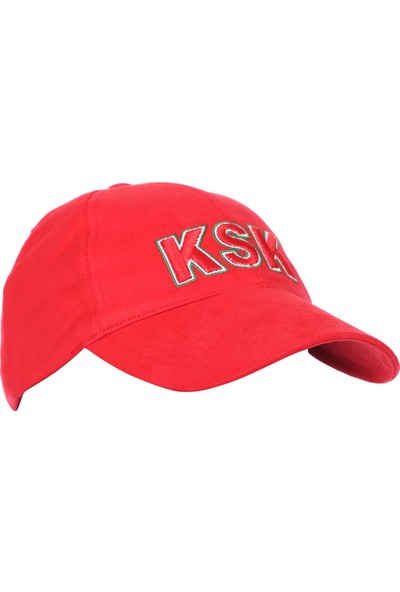 Sportive Karşıyaka Unisex Kırmızı Basketbol Şapka TKY100146-KRM