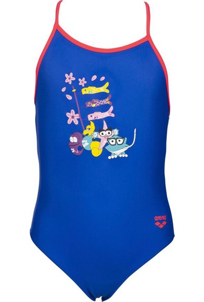 Arena Girl One Piece Çocuk Mavi Yüzücü Mayo 003092704 Arena Girl One Piece Çocuk Mavi Yüzücü Mayo 003092704
