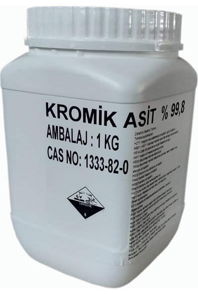 Sem kimya Kromik Asit % 99.8 - 1 kg Sem kimya Kromik Asit % 99.8 - 1 kg