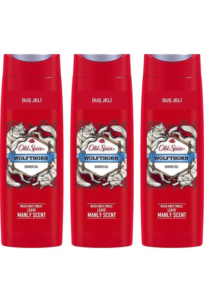 Old Spice Duş Jeli 3'lü Set