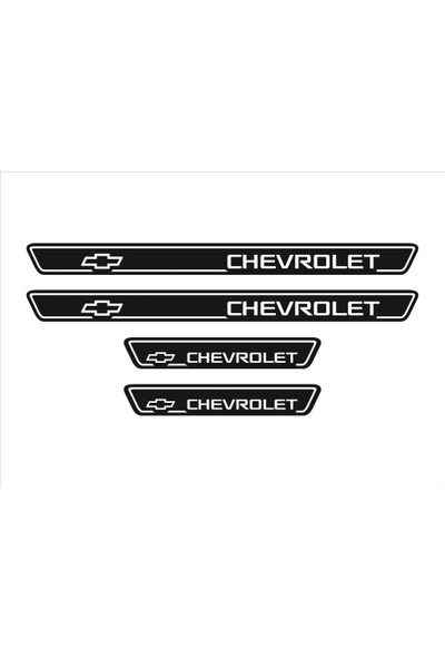 Chevrolet Logolu 4'lü Kapı Eşiği Oto Aksesuar Chevrolet Logolu 4'lü Kapı Eşiği Oto Aksesuar