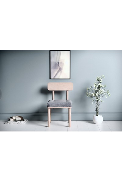 Vudiva Magnesia Sandalye Gri Vudiva Magnesia Sandalye Gri