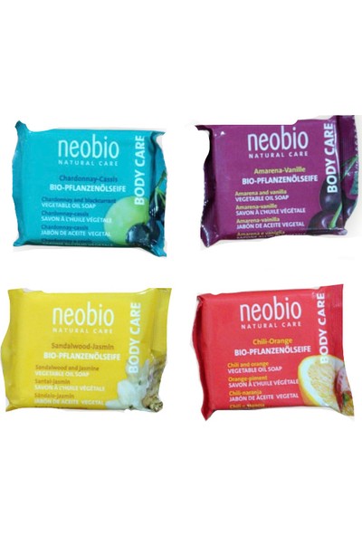 Neobio Organik Sabun 4'lü Set