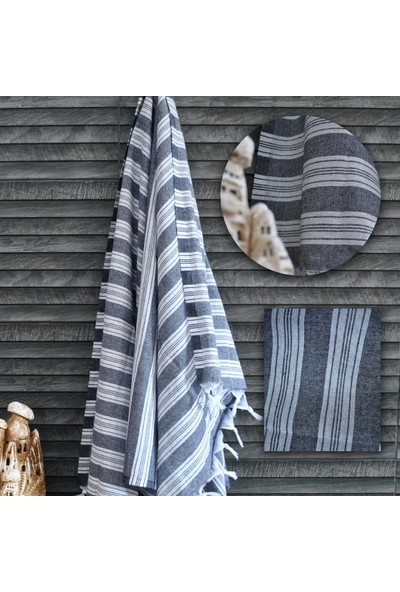Çizgili Desenli Peştemal 95 x 170 cm