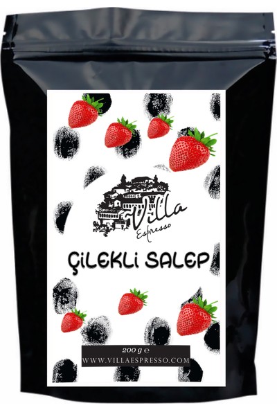 Villa Espresso Çilekli Salep (200 Gr) Villa Espresso Çilekli Salep (200 Gr)