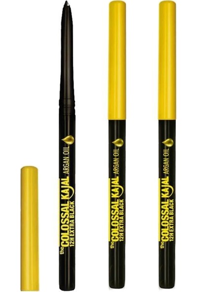 Maybelline Argan Yağı Içeren Siyah Göz Kalemi X3 Maybelline Argan Yağı Içeren Siyah Göz Kalemi X3