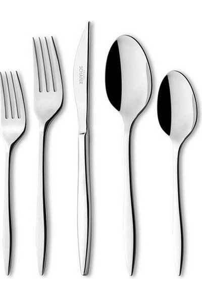 Schafer Hamburg 78 Parça 12 Kişilik Çatal Kaşık TAKIMI-XXX11