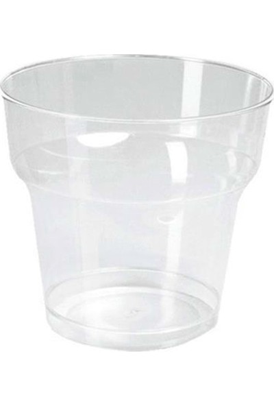 Kristal Plastik Bardak Lüks 25 Adet