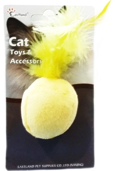 Eastland Kedi Otlu Tüylü Top 4.5 cm Eastland Kedi Otlu Tüylü Top 4.5 cm