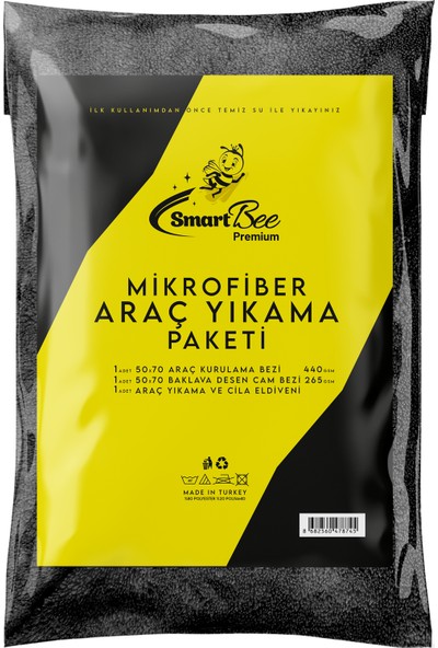 Smartbee Premium Araç Yıkama Paketi Smartbee Premium Araç Yıkama Paketi